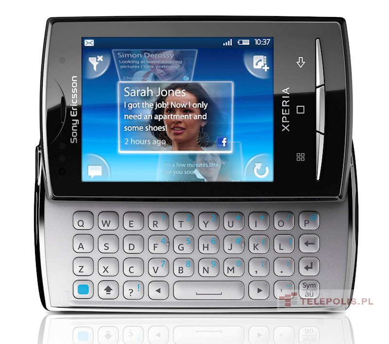 Sony-Ericsson XPERIA X10 mini pro vs Sony-Ericsson W595 - Telepolis.pl